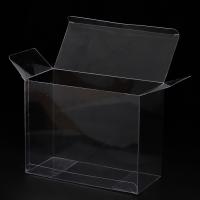 China Rigid Molded CMYK Stationery PVC Clear Boxes Packaging for sale