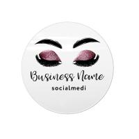 China Vinyl  Cosmetic Box Sticker Labels CMYK Luxury Private Label Sticker for sale
