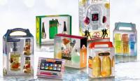 China Transparent Clear PVC Packing Small Cosmetics Plastic Box for sale
