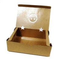 China Beautiful PMS Printed Kraft Paper Gift Boxes Recyclable 1500g Load for sale