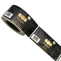 China Cosmetic Label Design Custom Roll Labels Bopp Polypropylene for sale