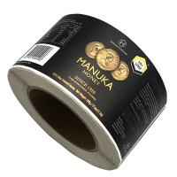 China Cosmetic Label Design Custom Roll Labels Bopp Polypropylene for sale