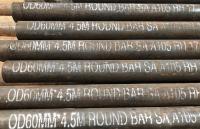 China A105 Hot Rolling Carbon Steel Forged Round Bar For Pipe Making And Forgings for sale