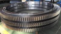 China TUV 0.1mm CNC Precision Machined Components For Tunnel Boring Machine , Slewing Ring Bearing With External Gear for sale