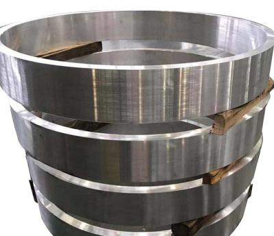 China 1.4462 F60 Material Duplex Forged Rings Shaft Nozzle For Vessel for sale