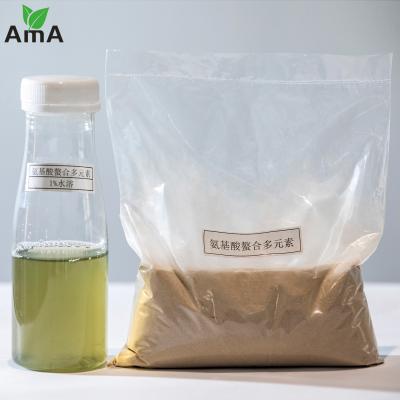 China SGS Organic Foliar Fertilizer with 25% Amino Acids and 15% Trace Elements - Water Soluble Plant Nutrition for sale