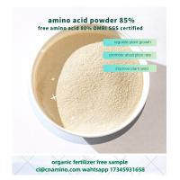 China Soy Protein Hydrolysate Organic Nitrogen Fertilizer Amino Acid 85% NPK 16-0-0 for sale