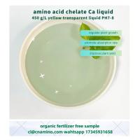 China Ca Mg Zn Organic Liquid Amino Acid Fertilizer 40% Total Amino Acid 10% Mineral Content for Green Food Crops for sale
