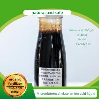 China Amino Acid Chelate Microelement Liquid Fertilizer Include CuFeZnMnBMo Trace Element for sale