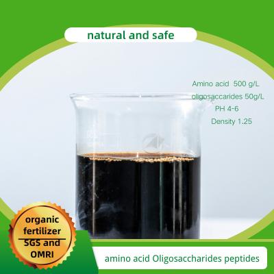 China Amino Acid Oligosaccharides Peptides Fertilizer Concentrated Liquid 50% Amino Acid for Crops for sale