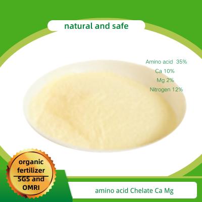 China Amino Acid Chelate Calcium Magnesium Fertilizer 35% 10% Ca for Fruit Enlargement Sweetness for sale