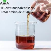 China Amino Acid Liquid Fertilizer 50% Organic Nitrogen 500g/L for Banana Tomato for sale