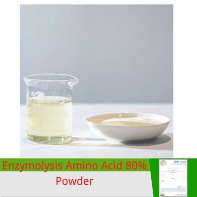 China Soy Protein Enzymolysis Amino Acid 80% Powder pH 4-6 Agricultural Fertilizer for sale