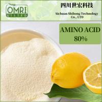 China Organic Soluble Fertilizer Amino Acid Powder 80% for Crop Growth and Soil Health for sale