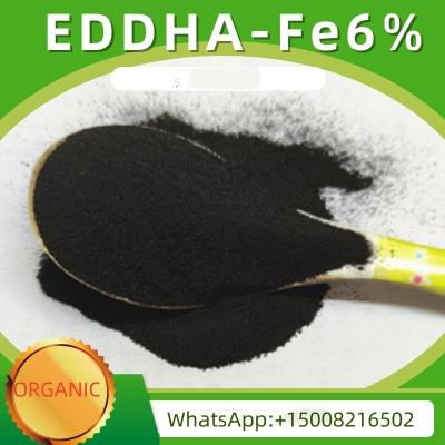 China EDDHA Fe 6% Iron Chelate Fertilizer - 6.0% Iron Content for pH 3-12 Soil Correction for sale