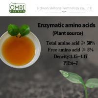 China Plant Based Enzymatic Amino Acid Liquid Fertilizer 50% 8-0-0 for Crop Growth for sale