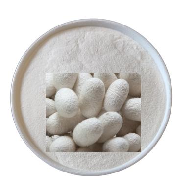 China Cosmetic Grade Silk Amino Acids Sericin Powder 90 for Hair Conditioner and Facial Mask for sale
