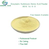China Enzymatic Hydrolysis Amino Acid Powder 80% Organic Nitrogen 16-0-0 Foliar Fertilizer for sale