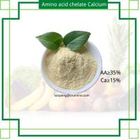 China Organic Foliar Fertilizer Amino Acid Chelated Calcium 100% Water Soluble 35% Amino Acids for sale
