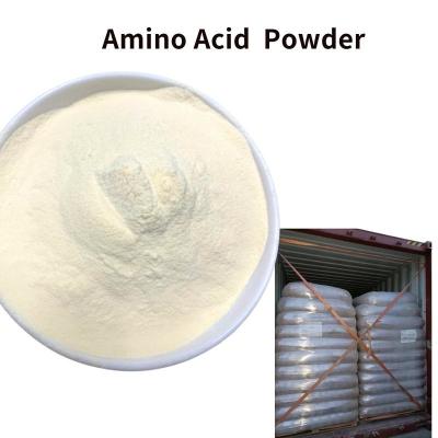 China Vegetable Amino Acid 80 Powder 14-0-0 pH 4-6 Plant Source Enzymolysis Chlorine-Free for sale