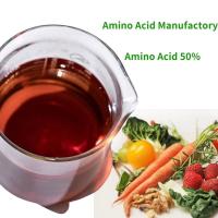 China Enzymatic Amino Acid Liquid Fertilizer 50% Fluidity pH 4-6 for Fruits Vegetables for sale