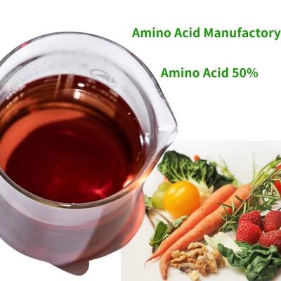 China Enzymatic Amino Acid Liquid Fertilizer 50% Fluidity pH 4-6 for Fruits Vegetables for sale