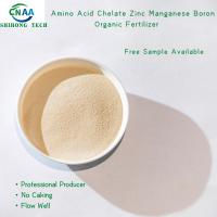 China Amino Acid Chelated Zinc Manganese Boron Organic Foliar Fertilizer 25% Amino Acids 10% Zn Mn B for sale