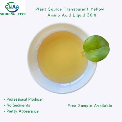 China 30% Low Chloride Amino Acid Liquid Fertilizer 300g/L Free Amino Acids Organic Agriculture for sale