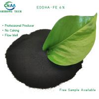 China EDDHA FE 6% Chelated Iron Fertilizer for Agriculture - 100% Water Soluble Microelement Supplement with 4-9 pH Range for sale