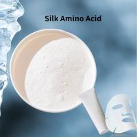 China SAAs Hydrolyzed Silk Amino Acid White Powder 90% Amino Acid Content for Hair Skin Care for sale