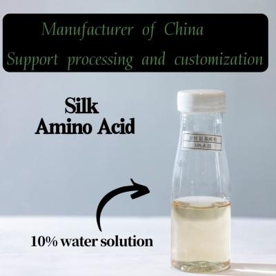 China Natural Cosmetic Grade Silk Amino Acid Sericin Powder 96690-41-4 | 16% Nitrogen, 85% GLY+ALA+SER for sale