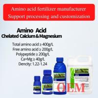 China Organic Amino Acid Liquid Fertilizer Chelated Calcium Magnesium 100% Water Soluble 4-6kg per Acre for sale