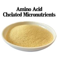 China Amino Acid Chelate Fertilizer Yellow Powder 20% Amino Acid 16% Calcium for Strong Crops for sale