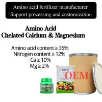 China Agricultural Calcium Magnesium Chelate Amino Acid Organic Fertilizer 4-6kg per Acre Foliar Spray for sale