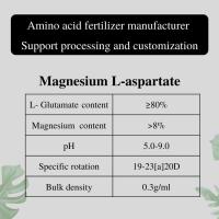 China Food Additive Magnesium L-Aspartate Powder 2068-80-6 with L-Aspartate >80% for sale