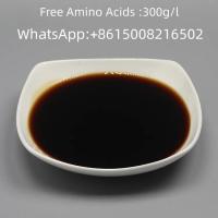 China Liquid Amino Acid Organic Foliar Fertilizer 30% Total Amino Acid No Salt No Chloride for sale