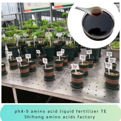 China Liquid Amino Acid Chelated Micronutrients Fe Zn B Mn Cu Mo pH 4-6 Organic Fertilizer 200g/L for sale