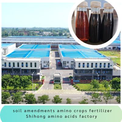 China Amino Acid Liquid Fertilizer 300g/L 500g/L PH4-6 PH3-5 PH5-7 PH7-9 SGS Certified Foliar Use for sale