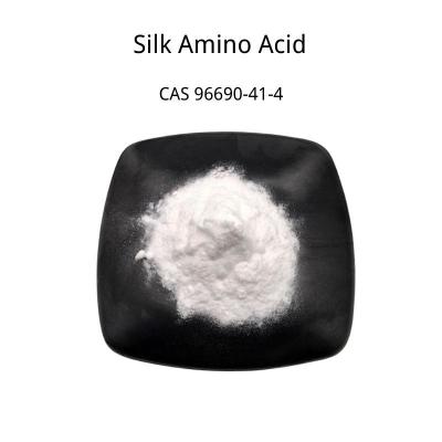 China Hydrolyzed Silk Protein Powder N14.5% Amino Acid 90% for Cosmetics Body Cream for sale