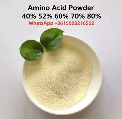 China PH3-5 Amino Acids Powder 80% Vegetable Source High Nitrogen Organic Fertilizer for sale