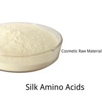 China Hydrolyzed Silk Amino Acids White Powder 90% Cosmetic Grade Silk Protein for Skin Care for sale