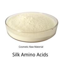 China Hydrolyzed Silk Amino Acids 90% White Powder Silk Protein for Cosmetic Skin Body Care for sale
