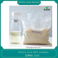 China Amino Acid 80% Organic Fertilizer OMRI 16-0-0 Water Soluble Plant Source for sale
