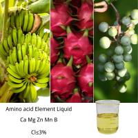 China Amino Acid Chelated Micronutrients Liquid Fertilizer pH 3-5 with Ca Mg Zn B Mn for sale