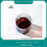 China Amino Acid Liquid Fertilizer 50% Peptides OMRI Organic Plant Nutrient 8-0-0 for sale