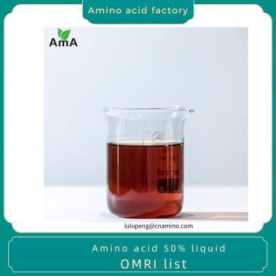 China OMRI Certified Amino Acid 50% Liquid Plant Fertilizer Organic Farming 1L for sale