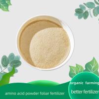 China Calcium Magnesium Zinc Boron Molybdenum Amino Acid Foliar Fertilizer 100% Soluble Powder 30% AA for sale
