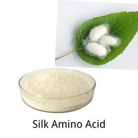 China Silk Amino Acids 90% White Powder Total Nitrogen 14.5% for Hair and Skin Care for sale