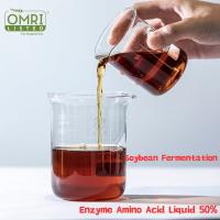 China Amino Acid Liquid 50% Organic Nitrogen Fertilizer 8-0-0 500g/L Total Amino Acid for sale