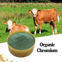 China 8% Chromium Amino Acid Organic Protein Animal Feed Additive Green Powder with 25% Amino Acid Content for sale